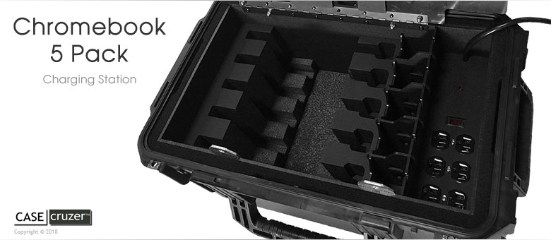 Chromebook Charging Station 5 Pack - Laptop Charging